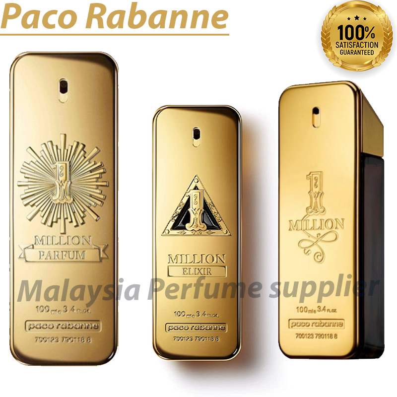 Paco Rabanne One Million EDP | One Million EDT | One Million Elixir | 100 ML Original Men ...