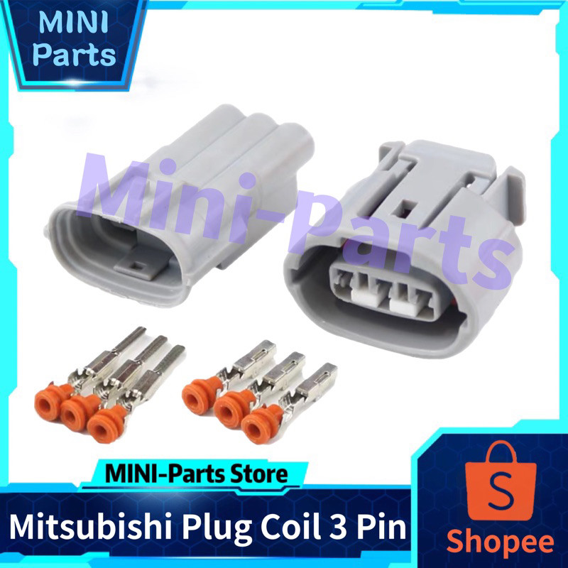 Mitsubishi Lancer GT Ignition Plug Coil Socket Connector 3 PIN | Shopee ...