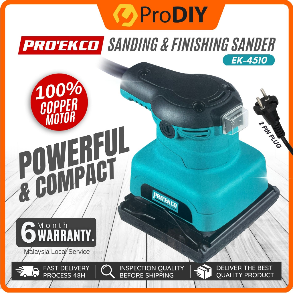 PRODIY PRO' EKCO EK-4510 / JST61101 Sander Machine Electric Sanding ...
