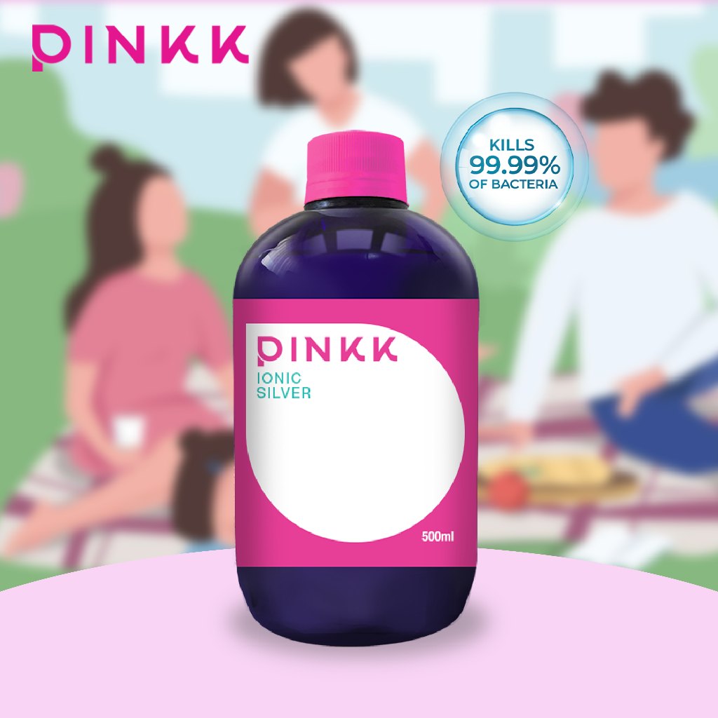 [Cheapest] Pinkk Ionic Silver (500ml) | Silver Ion, Antibacterial, Antiviral, Antifungal ...
