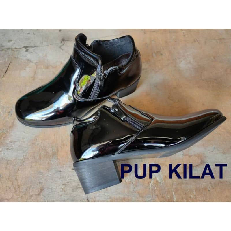*PROMOSI MURAH* KASUT POTONG KULIT KILAT SHINING KERJA PENGUATKUASA ...