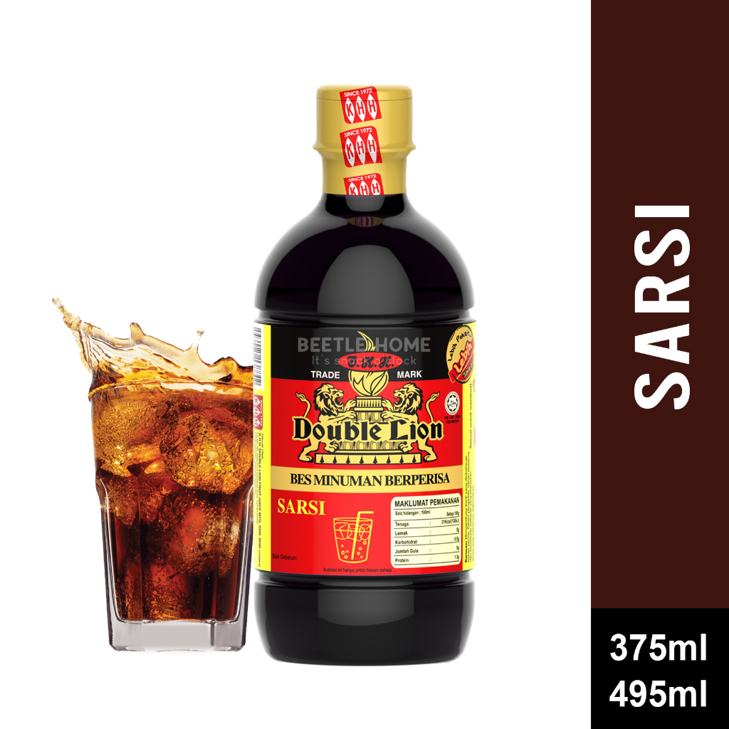 【Borong】 Double Lion Flavoured Concentrade / Bes Minuman Berperisa ...