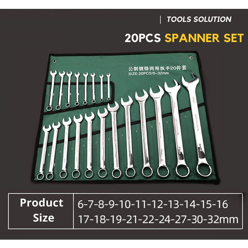 (14pcs/20pcs) TUOSEN Heavy Duty Combination Wrench Spanner Car Repair ...