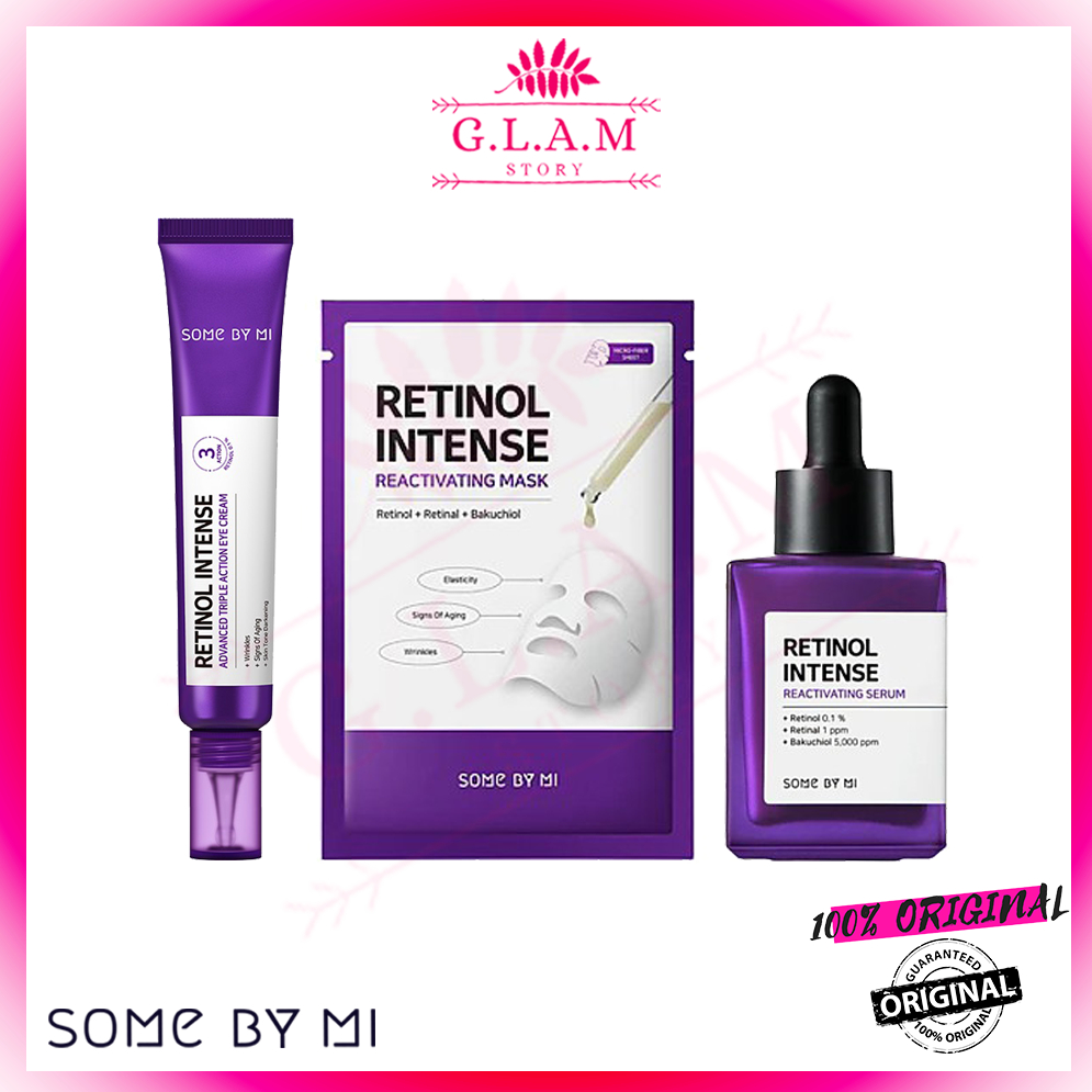 SOME BY MI Retinol Intense Reactivating Eye Cream / Serum / Mask ...