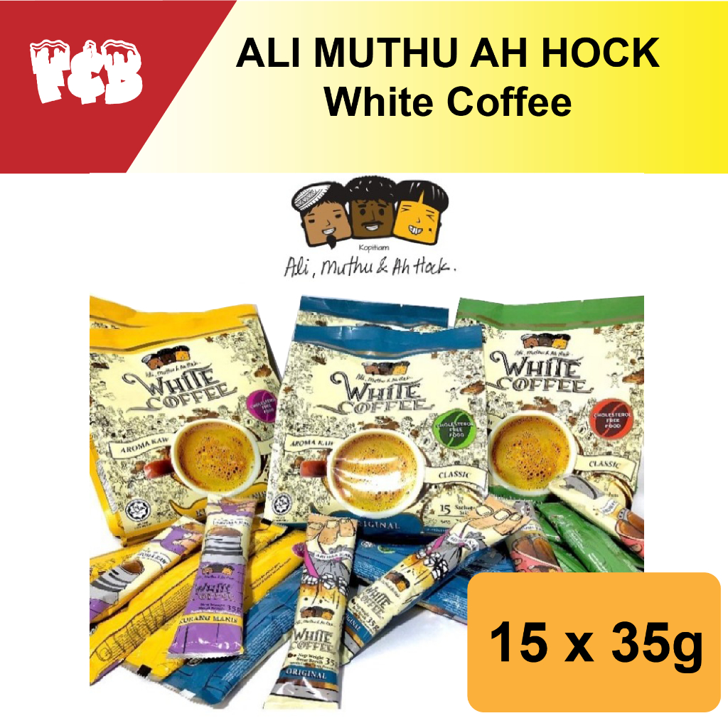 *ALI MUTHU AH HOCK WHITE COFFEE 15x35g | Shopee Malaysia