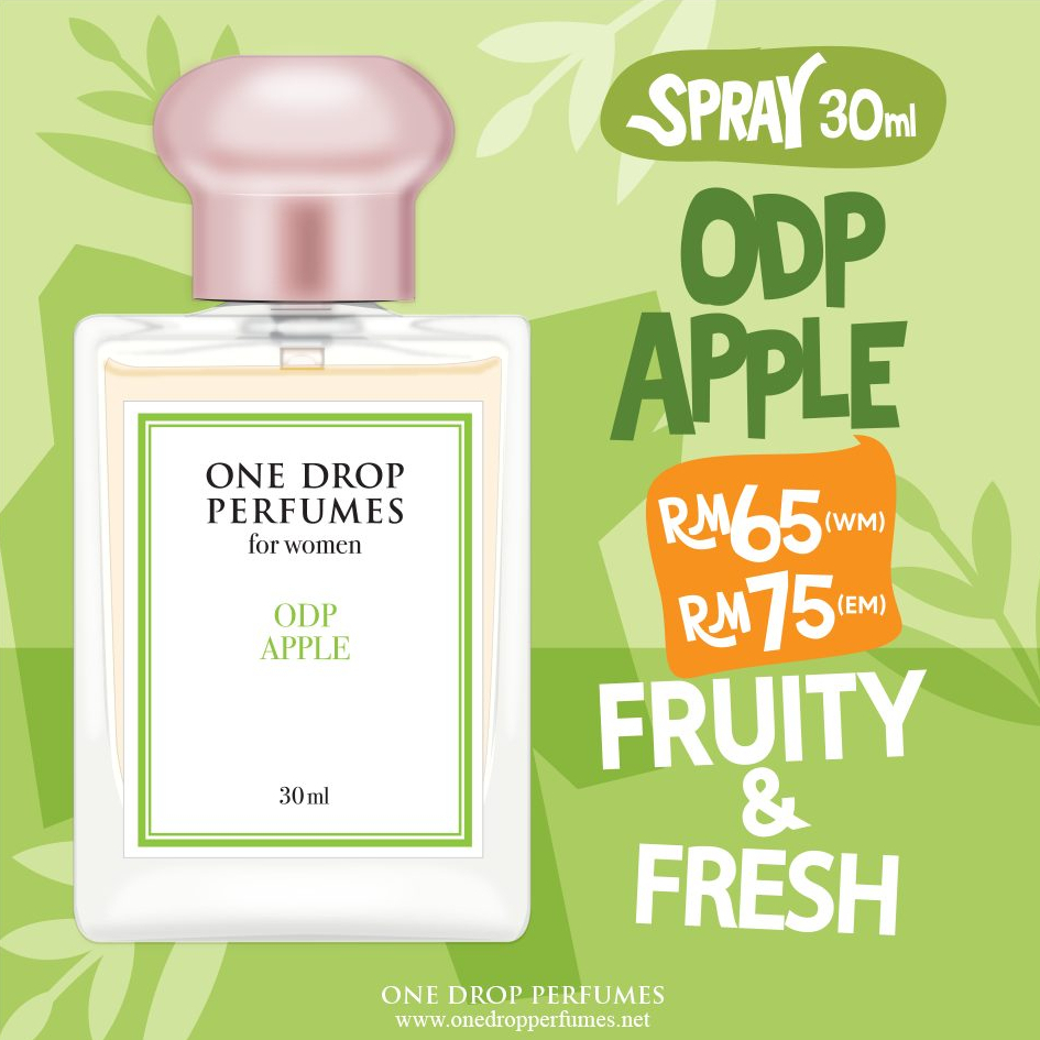 ONE DROP PERFUME 🍏 ODP APPLE - 30 ML 🍏 | Shopee Malaysia