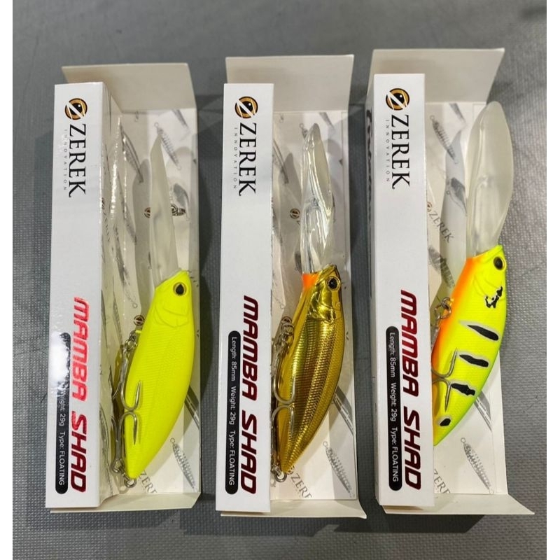 LURE ZEREK MAMBA SHAD 85MM | Shopee Malaysia