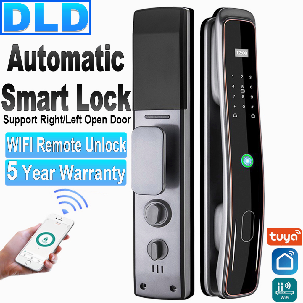 DoorLockDigital Smart Door Lock WIFI Remote Unlock Digital Lock ...