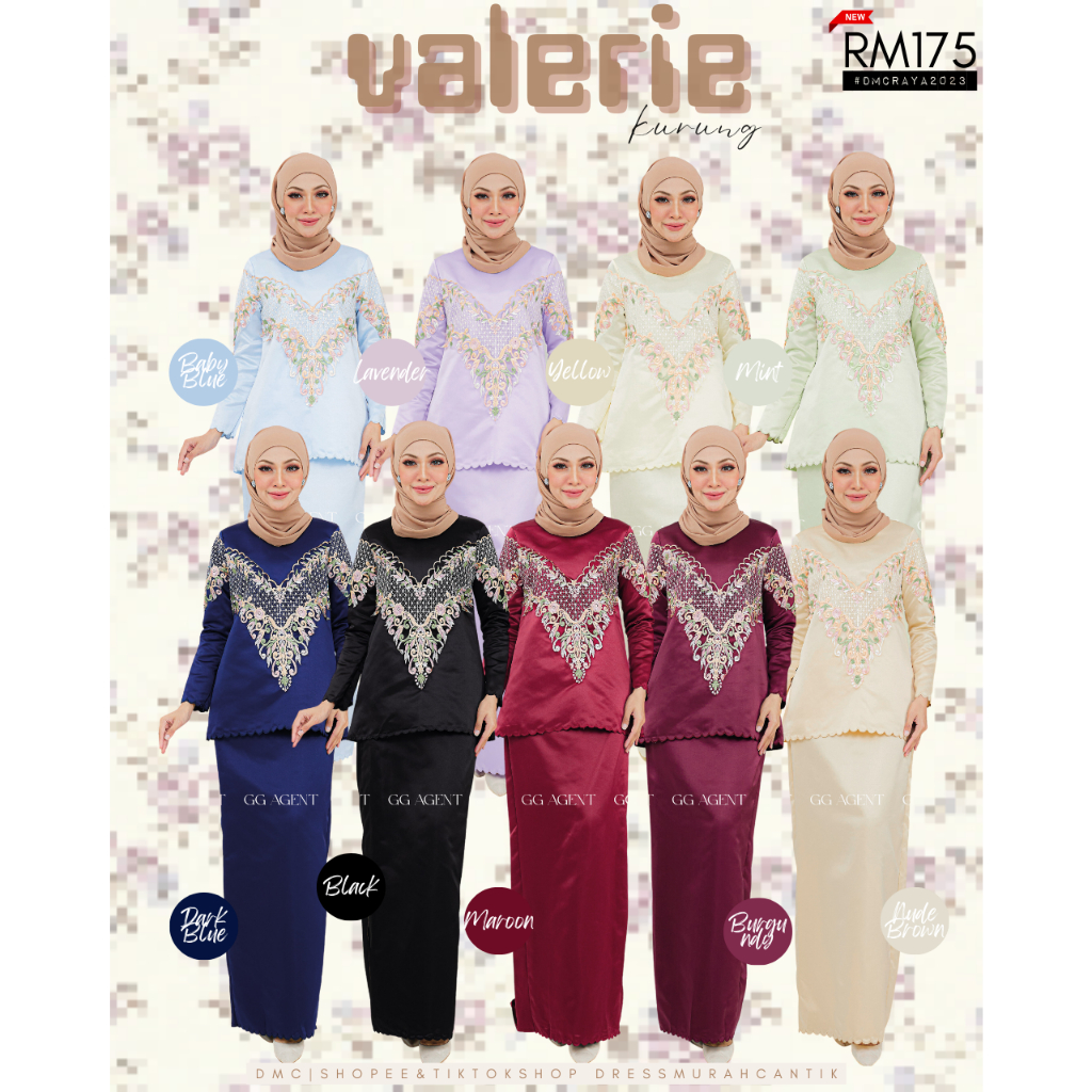 GLAM BRIDE RAYA 2025 - VALERIE LACE ️Ready Stock! Mini Kurung Modern ...