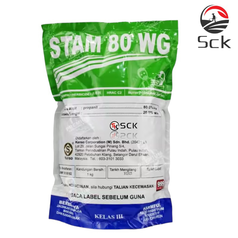 Stam 80WG 1kg/Propanil 80%/Racun Rumput Padi | Shopee Malaysia