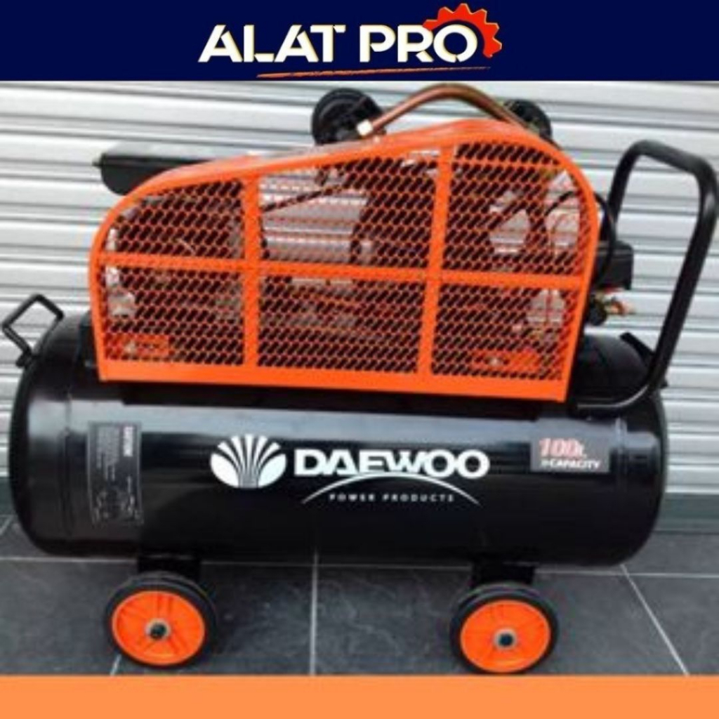 DAEWOO DAAC109-2L Pemampat Udara 2hp 100liter Jenis Belting dengan ...
