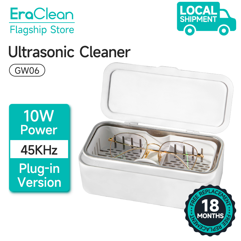 EraClean GW06 Ultrasonic Cleaner Makeup Brush Deep Clean Jewelry ...