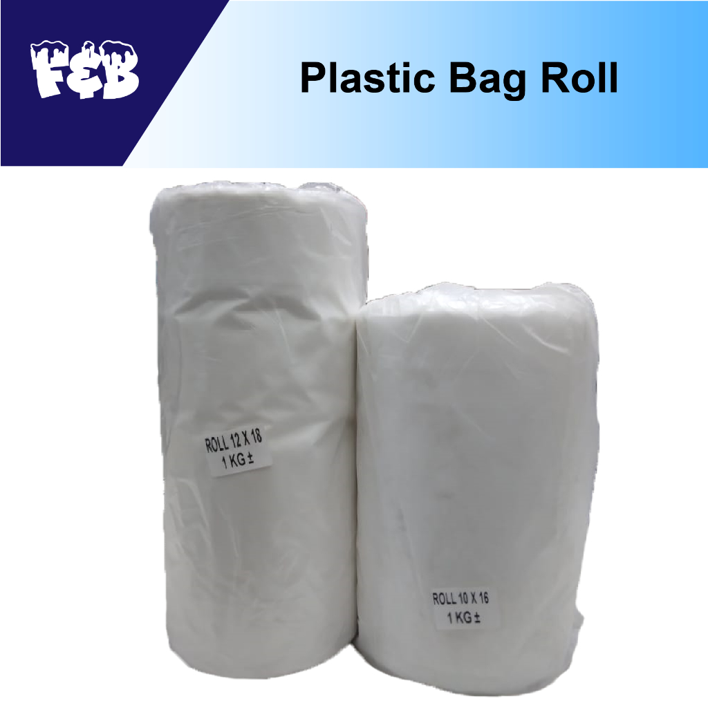 Plastic Bag Roll 1kg (10*16 / 12*18) | Shopee Malaysia