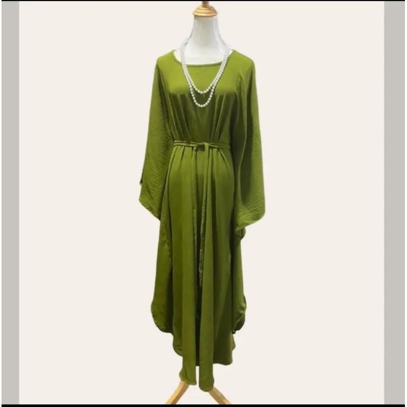 AZRINA KAFTAN / DRESS VIRAL / RATU EXCLUSIVE / EDORA KAFTAN | Shopee ...