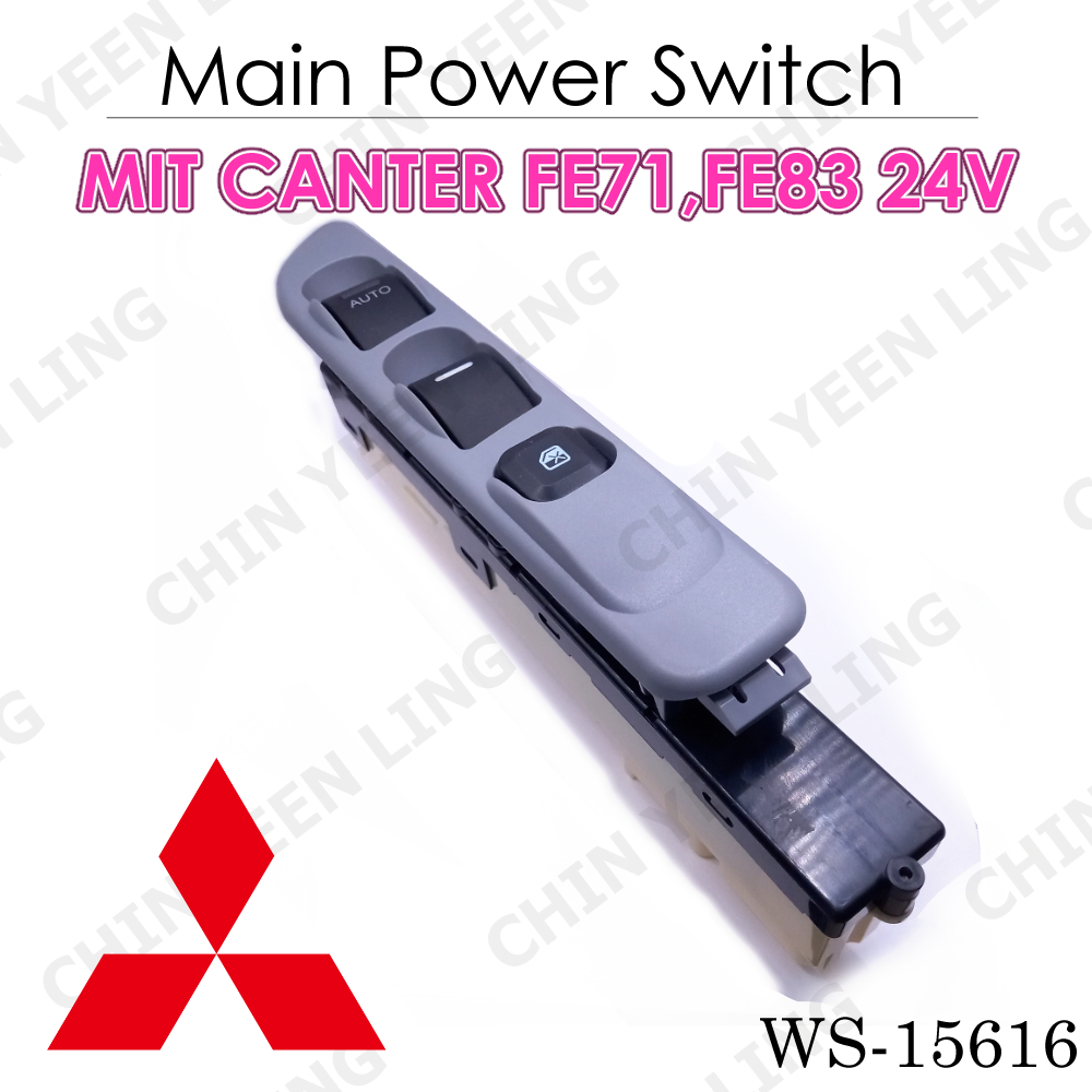 MIT CANTER FE71,FE83 24V Main Power Window Switch (14PIN) | Shopee Malaysia