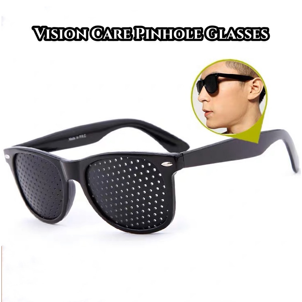 Vision Care Pinhole Glasses Eyewear / Cermin Mata Terapi / 视力保健针孔眼镜 ...