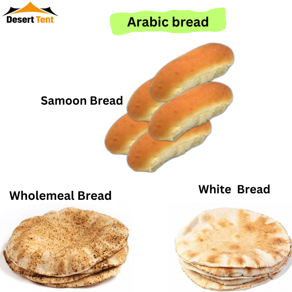 Samoon bread/Lebanese Bread - Roti Arab (خبز لبناني/ صمون) | Shopee ...