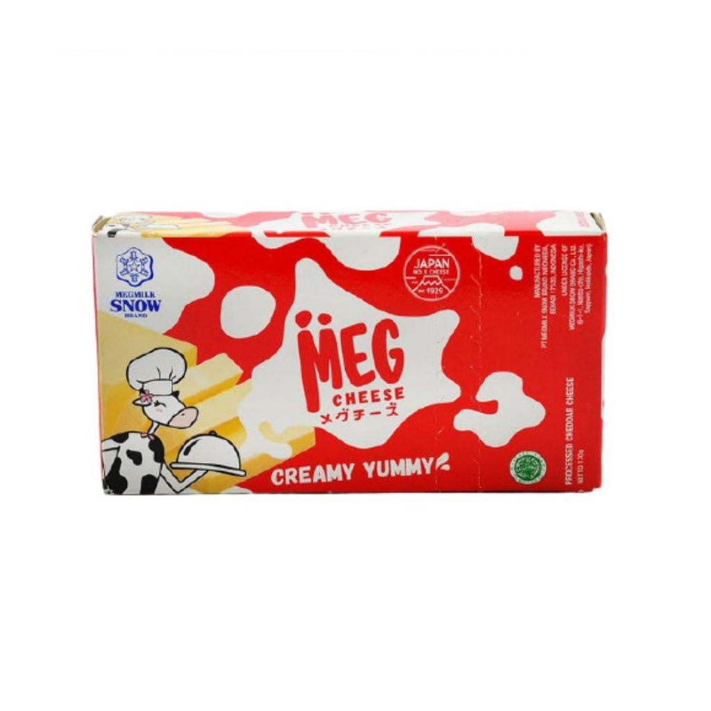 MEG Creamy Cheddar Cheese / Keju Cheddar 170gm | Shopee Malaysia