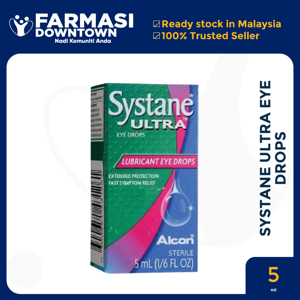 SYSTANE ULTRA EYE DROPS 5ML | Shopee Malaysia