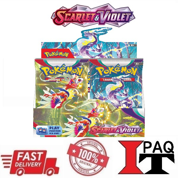 Pokemon TCG Scarlet & Violet SV01 Booster Box (36 Packs) | Shopee Malaysia