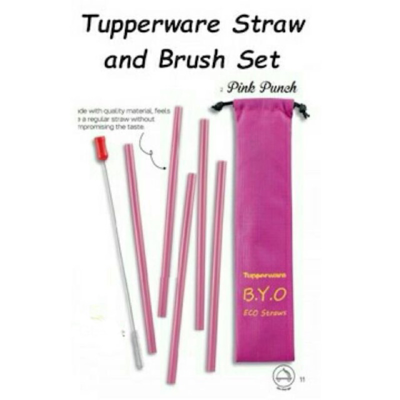 Tupperware brush eco straw ( BYO ) | Shopee Malaysia