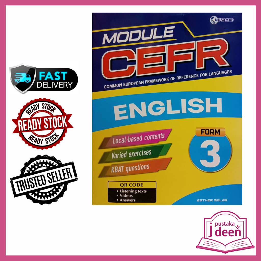 JDEEN BUKU LATIHAN ENGLISH TINGKATAN 3 - MODULE CEFR | Shopee Malaysia