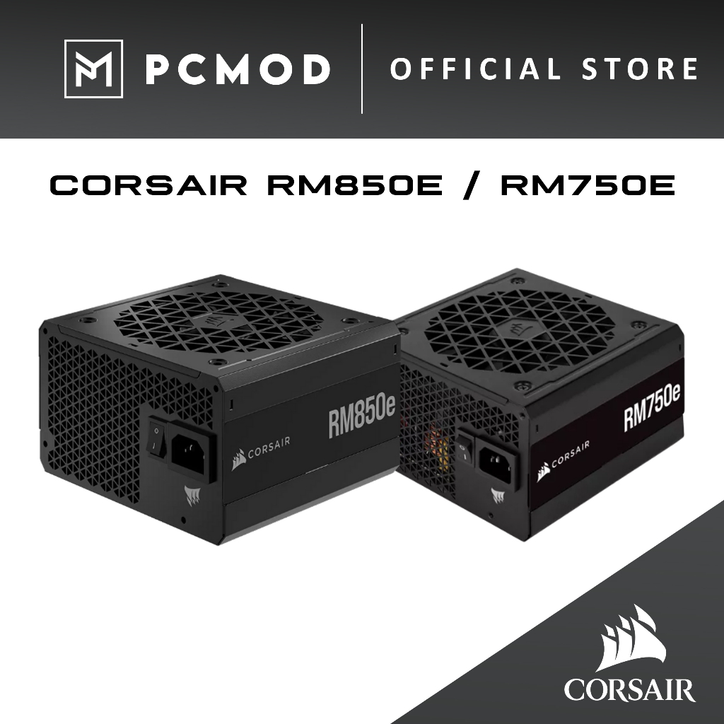 CORSAIR RMe Series (RM750e / RM850e) Fully Modular Low-Noise ATX Power ...