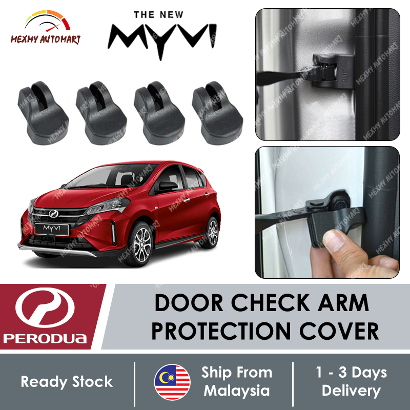 Perodua MYVI 2025 2024 Door Check Arm Car Accessories Bodykit Accessori ...
