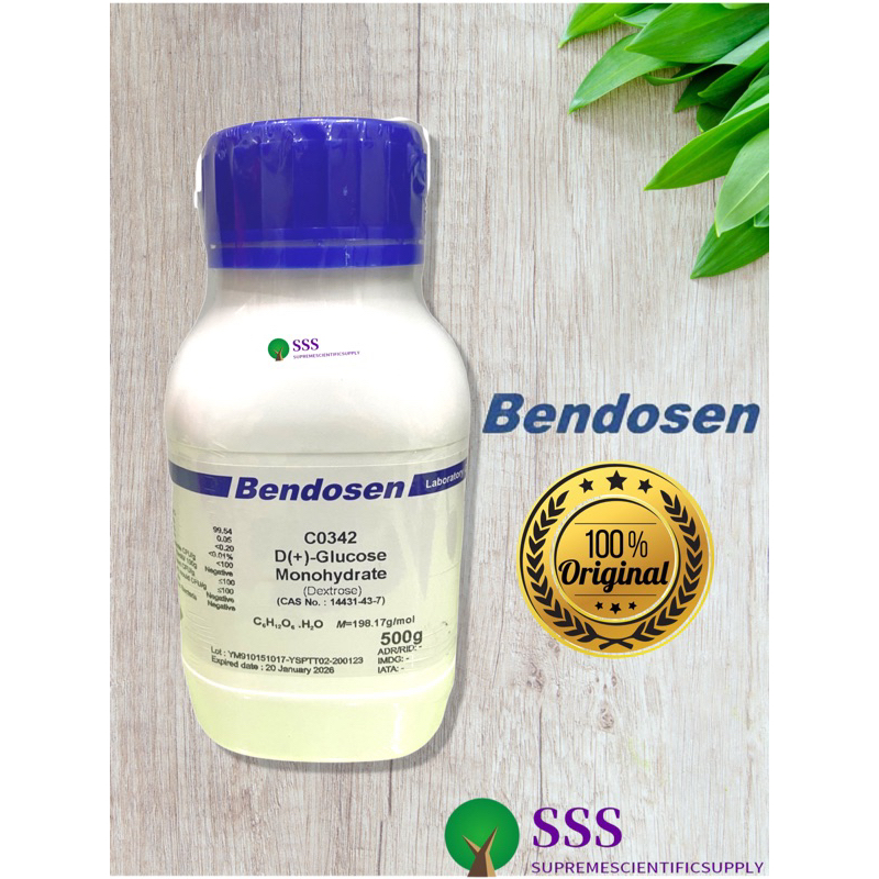 🔥[Ready stock]🔥D+(-)Glucose Monohydrate Dextrose (Bendosen) 500gram ...
