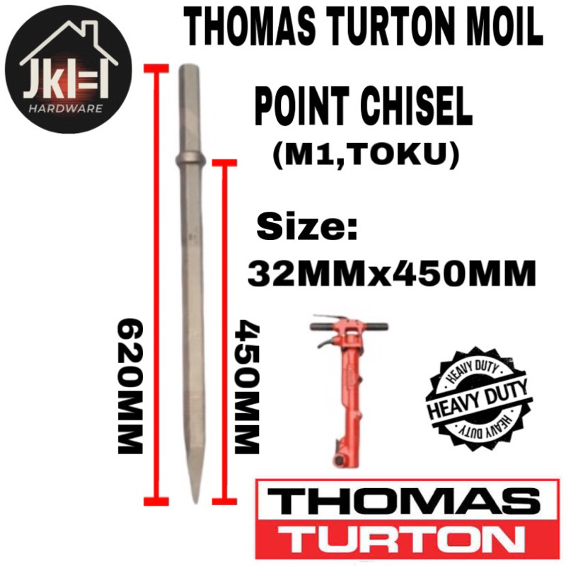 (100%ORIGINAL) 32MMx450MM(FULL LENGTH:620MM ) M1 TOKU THOMAS TURTON ...