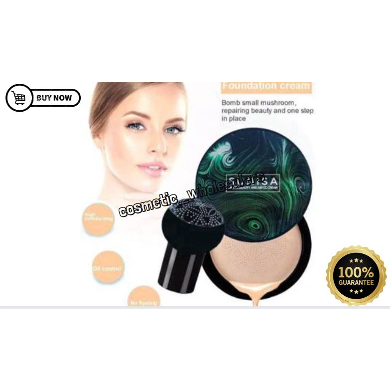 100% original, SUNISA mushroom head air cushion bb cream foundation concealer | Shopee Malaysia