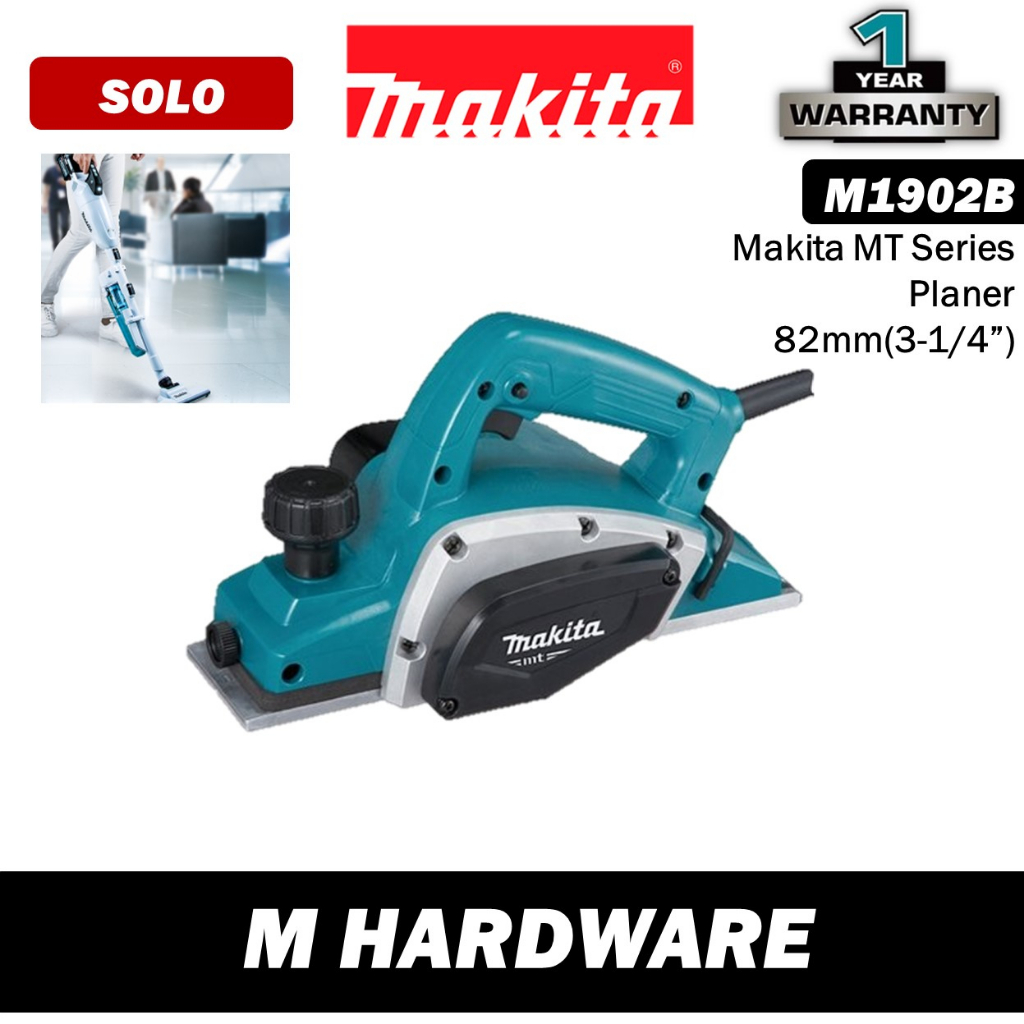 MAKITA M1902B Planer 580W 82mm (3-1/4") * Free Planer Blade [ MT SERIES ...