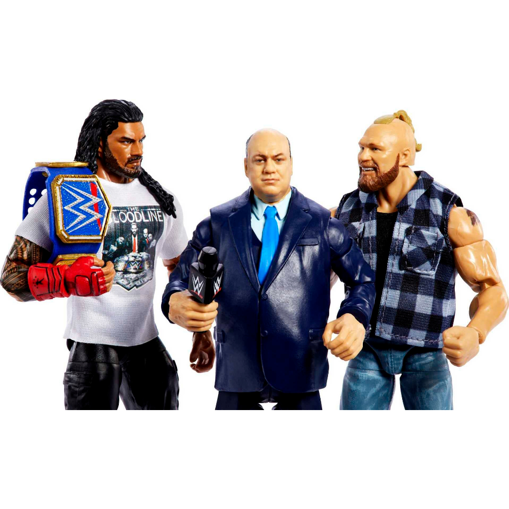 WWE 3-Pack Tribal Chief vs Beast Incarnate Roman Reigns, Paul Heyman ...