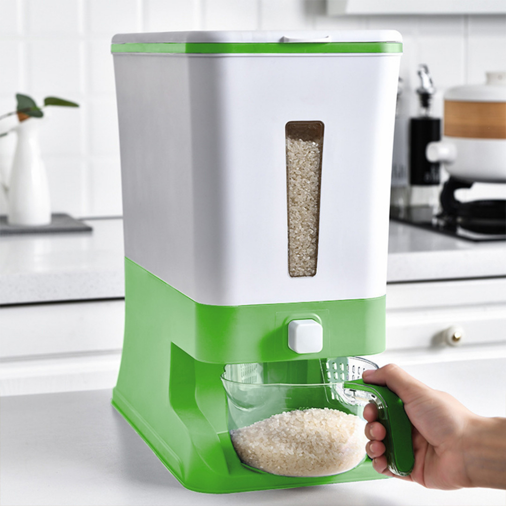 KENZZO : CLARY 12KG AUTOMATIC RICE DISPENSER WITH RINSING CUP SMART ...
