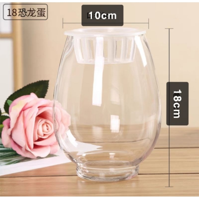 Pasu Bunga Plastik 🌳 Transparent Plastic Pot / Self Watering Pot ...
