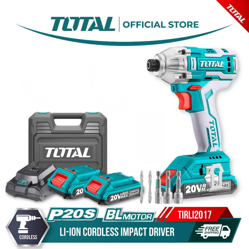 Total Lithium-Ion Impact Driver - Industrial (20V) TIRLI2002 ...