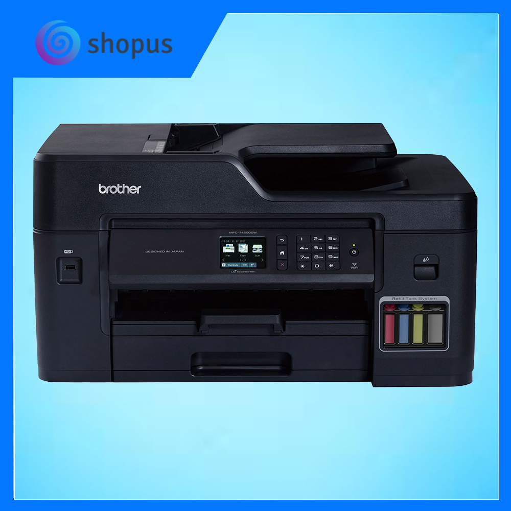 Brother MFC-T4500DW Multi-Functional (Print, Scan, Copy, Fax) Wireless ...