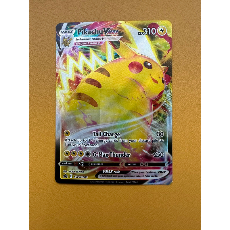 Pikachu VMAX | Promo card | Sword & Shield: Crown Zenith [Pokemon TCG ...
