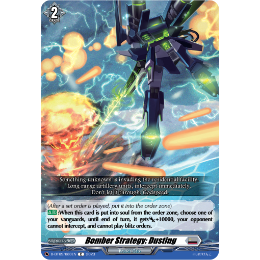 Cardfight Vanguard D-BT09/080EN Bombing Strategy: Dusting Brandt Gate C (English) | Shopee Malaysia