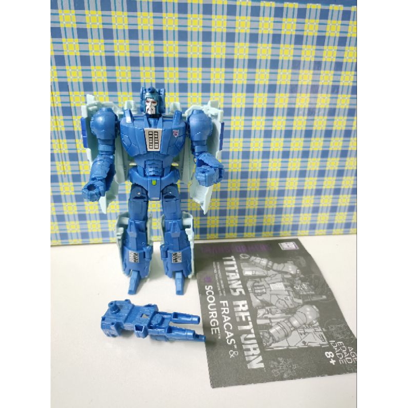 Hasbro Transformers Titan Return Deluxe Class FRACAS SCOURGE | Shopee ...