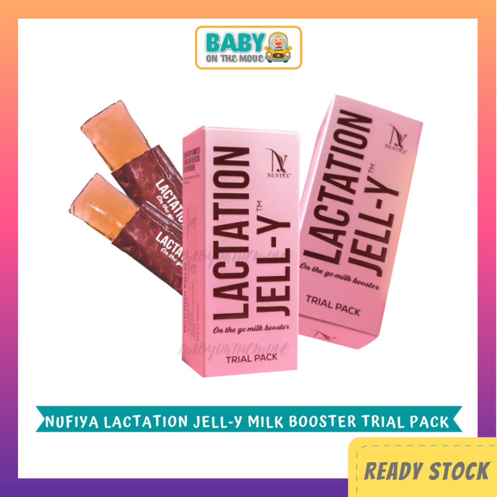 NUFIYA Lactation Jell-Y Breastfeeding Milk Booster Ibu Trial Pack ...