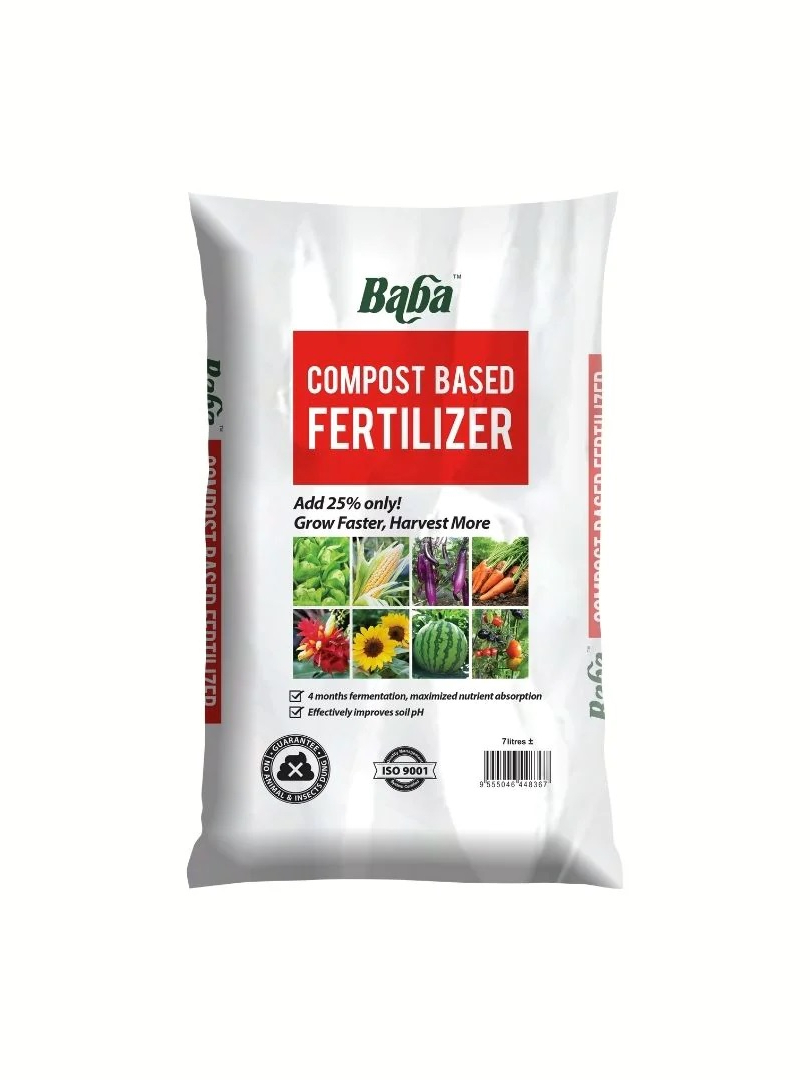 BABA Compost-Based Fertilizer (7L)Baja Berasaskan Kompos BABA (7L)BABA ...