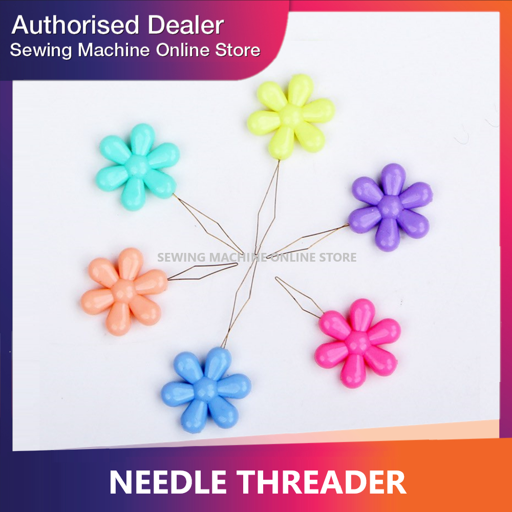 🔥READY STOCK🔥 Flower Needle Threader (4pcs / Pembantu Jarum / Pemasang ...