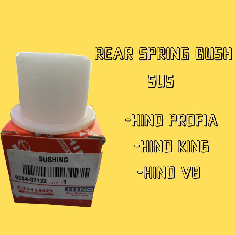 9004-87122 HINO PROFIA REAR FRONT SPRING SUS BUSH 100% ORIGINAL HINO | Shopee Malaysia