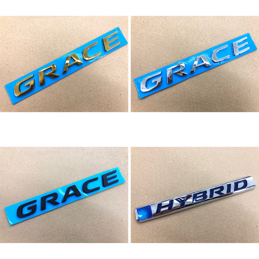 HONDA GRACE EMBLEM HYBRID EMBLEM | Shopee Malaysia