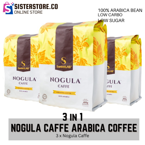 𝙎𝙬𝙚𝙚𝙩𝙇𝘼𝘽 NOGULA Caffe Combo 3 pek | sisterstoreco | Shopee Malaysia