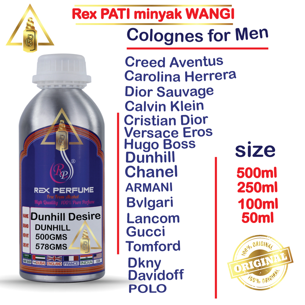 Colognes For Men asli pati original minyak wangi lelaki pure fragrance ...
