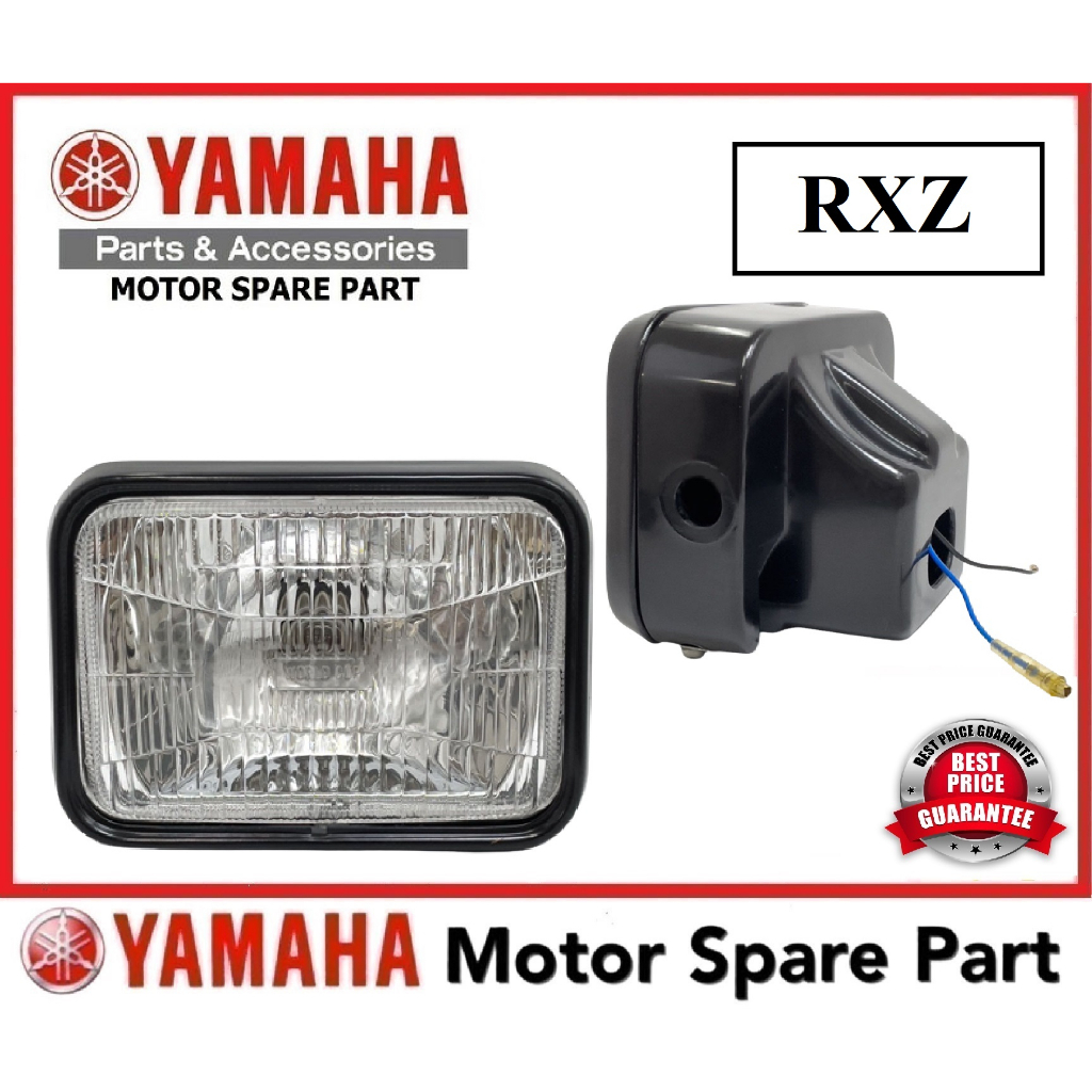 YAMAHA RXZ HEAD LAMP ASSY 0 LAMPU DEPAN BESAR HEADLAMP LIGHT HEADLIGHT ...