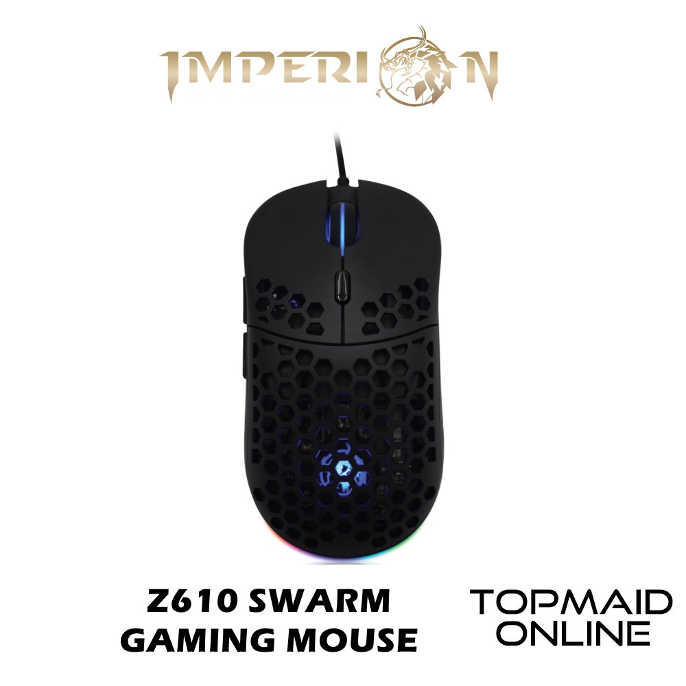 IMPERION Z610 SWARM RGB WIRED GAMING MOUSE | Shopee Malaysia
