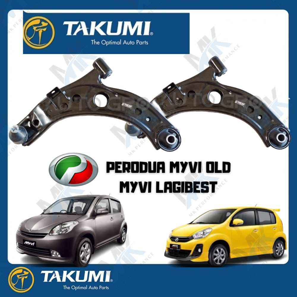 Takumi Lower Arm Myvi Old &Myvi Lagi best[2005-2016]Front set[Left ...